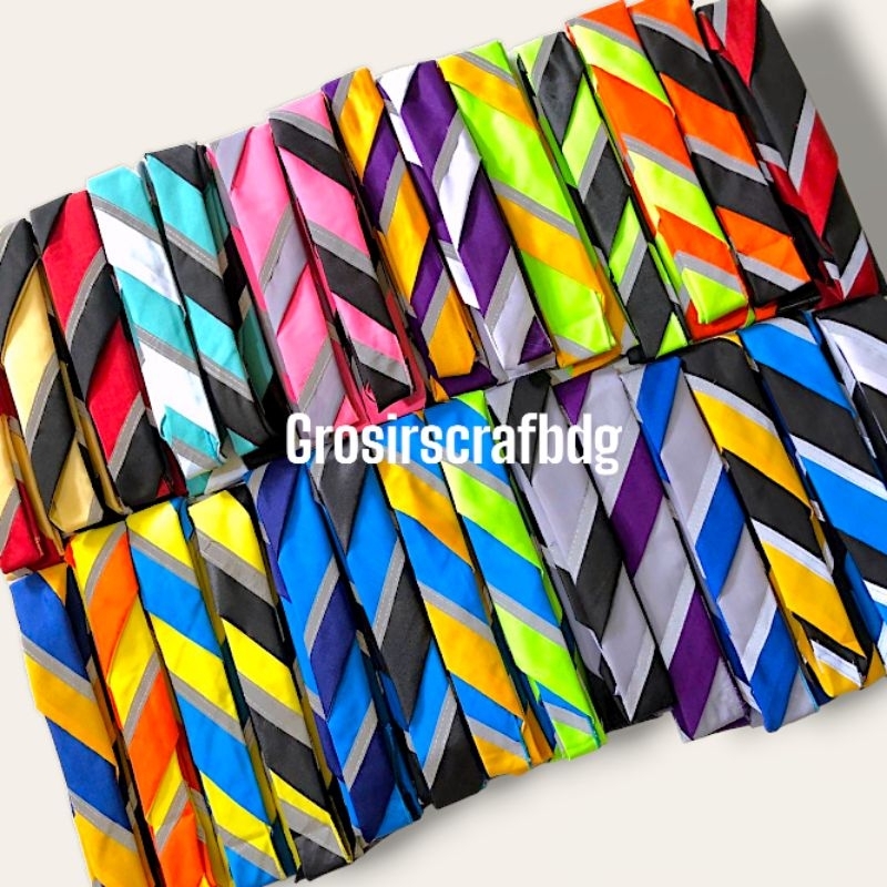 Jual TERLENGKAP || Scraf / Slayer Jumping Pramuka / Scraf polos menyala ...