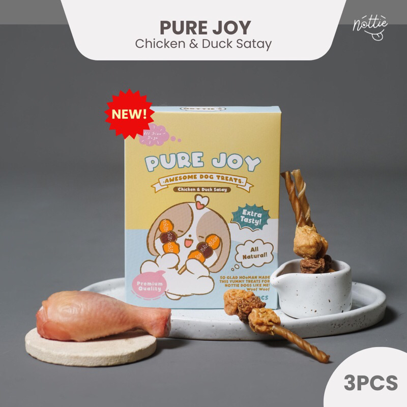 Jual Pure Joy | Makanan Anjing | Isi 3 Pcs | Shopee Indonesia