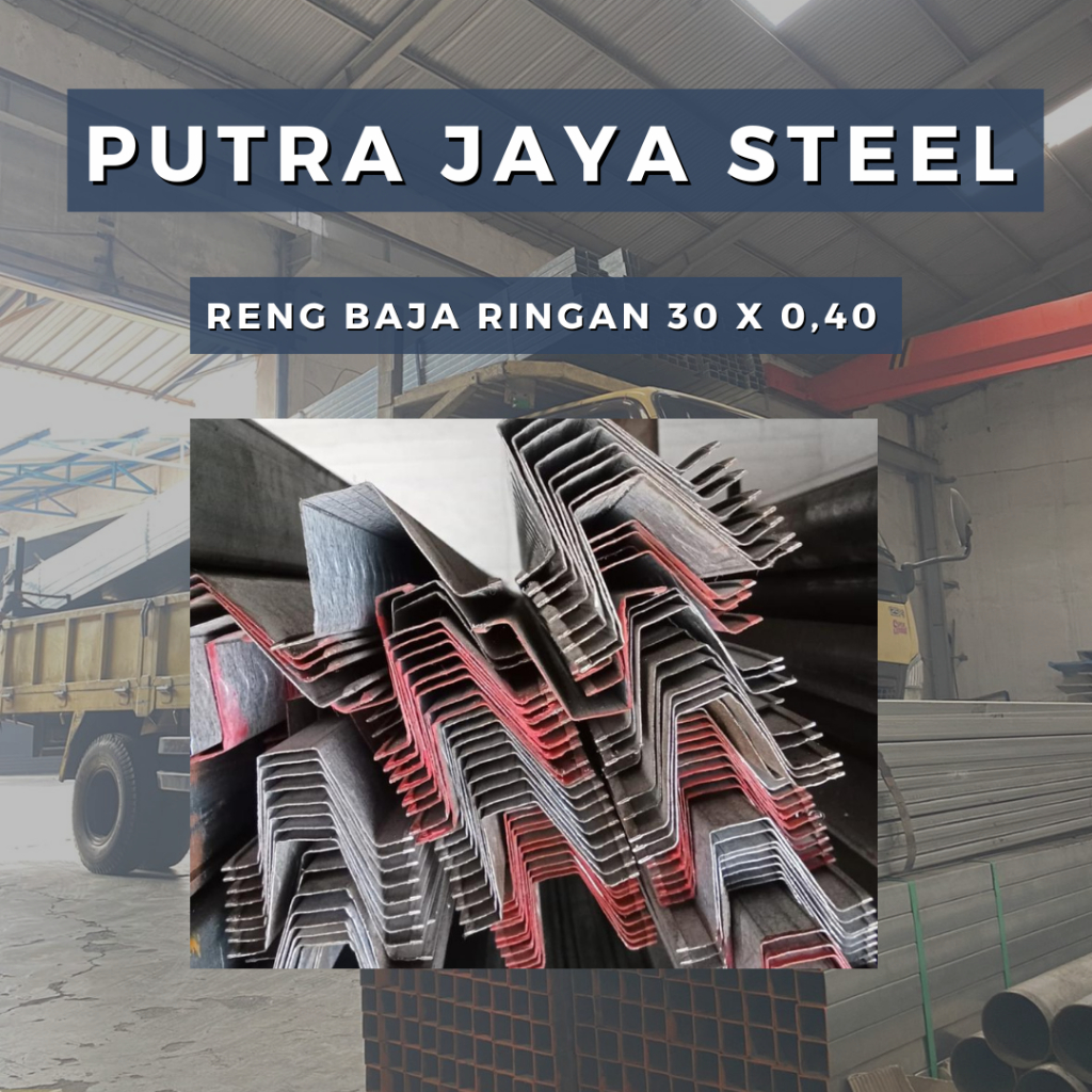 Jual RENG GALVALUM BAJA RINGAN 30 X 0,40 | Shopee Indonesia