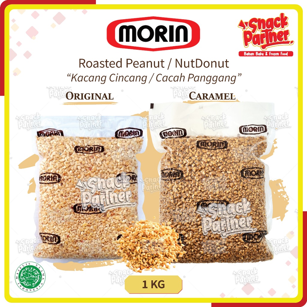 Jual MORIN | NUT DONUT 1 KG - Diced Roast Peanut / Kacang Tanah Cincang ...