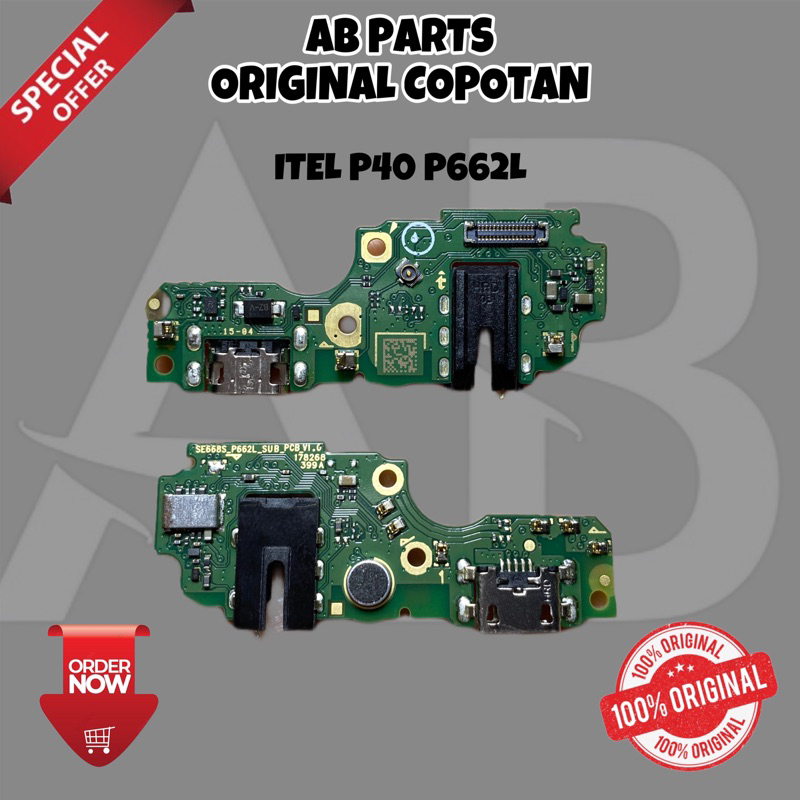 Jual KONEKTOR CHARGER PAPAN MIC PLUG IN SUB BOARD ITEL P40 P662L ...