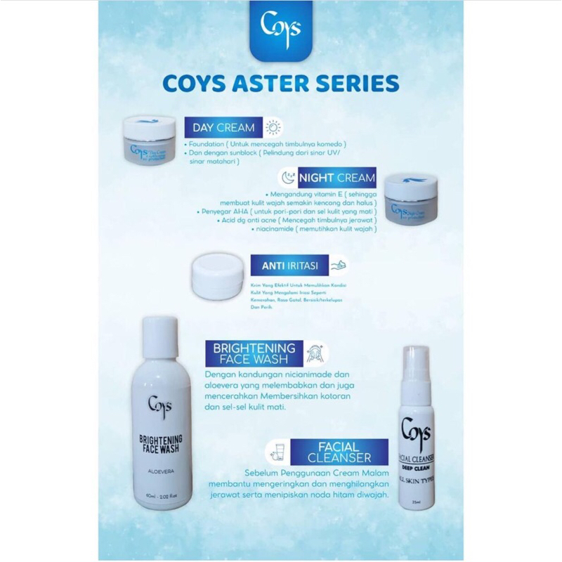 Jual coys skincare kemasan baru | Shopee Indonesia