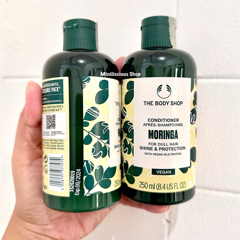 Jual THE BODY SHOP CONDITIONER MORINGA, BANANA, GINGER, SHEA 250 ML ...