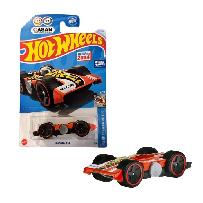 Jual Hot Wheels Flippin Fast 2024 Special Feature Celebration Racers 6/ ...
