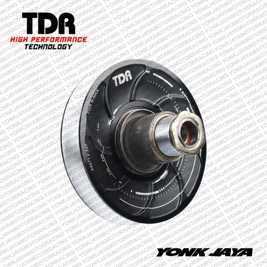 Jual TDR Forged Alumunium Secondary Sliding Sheave Nmax/Aerox Black ...
