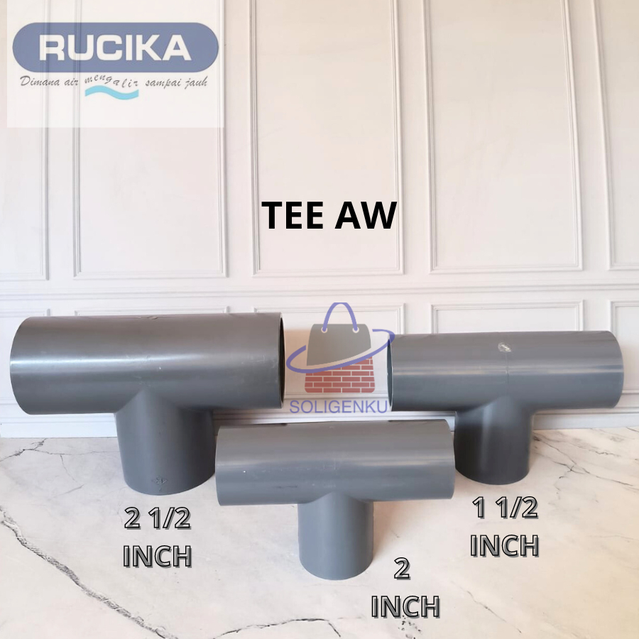 Jual Tee 2" inch PVC Rucika AW | Shopee Indonesia
