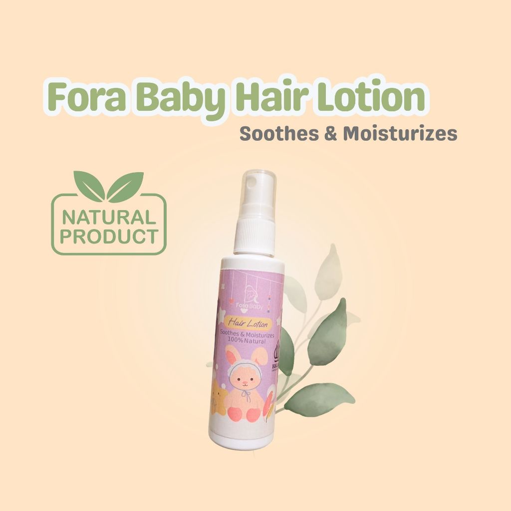 Jual Fora Baby Hair Lotion Soothes & Moisturizes 60ml | Shopee Indonesia