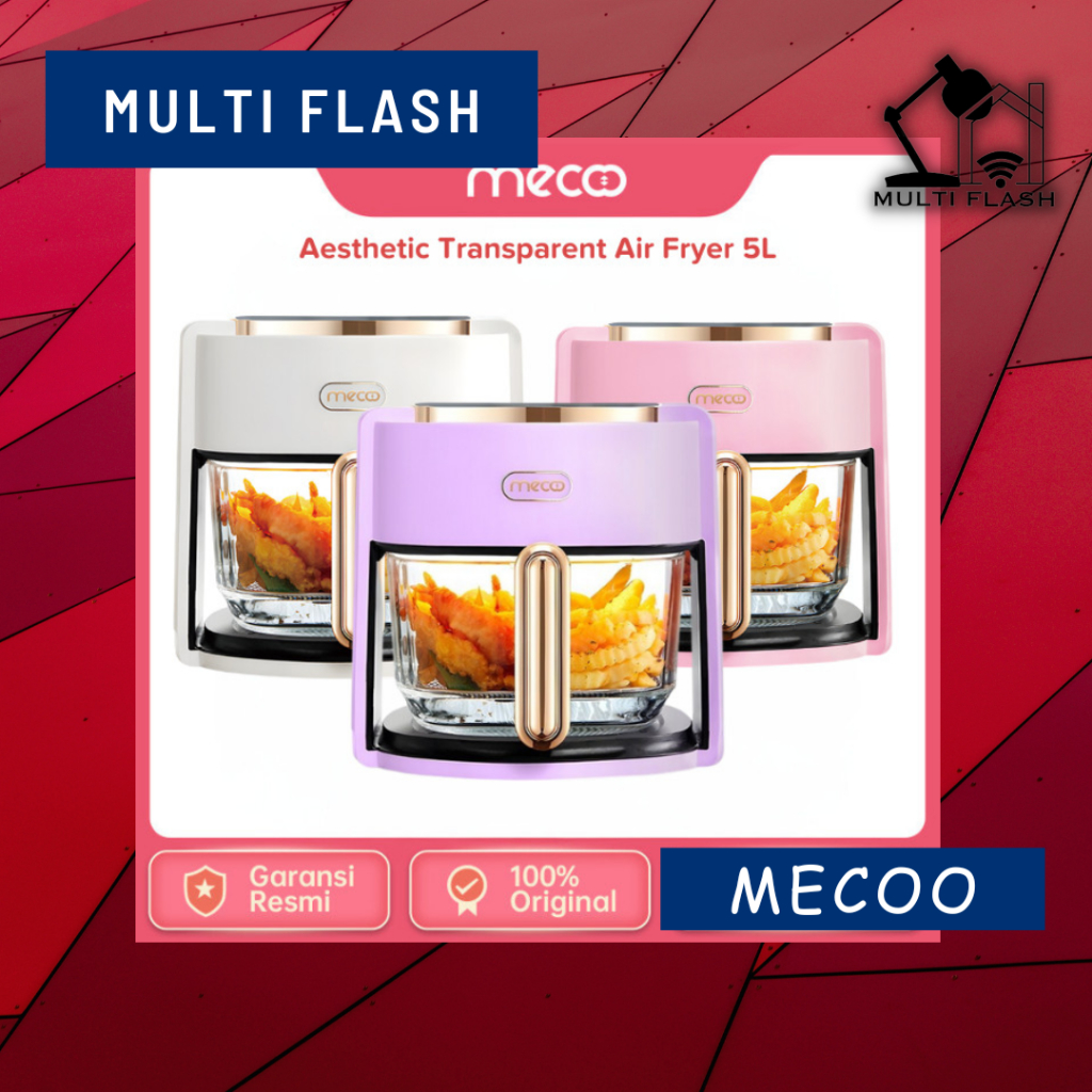Jual MECOO - Digital Air Fryer Transparent - Menggoreng Tanpa Minyak ...