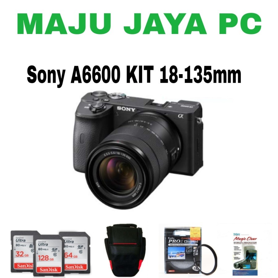 Jual KAMERA SONY A6600 / SONY A6600 KIT 18-105MM / SONY A6600 KIT 18-135MM BARU | Shopee Indonesia