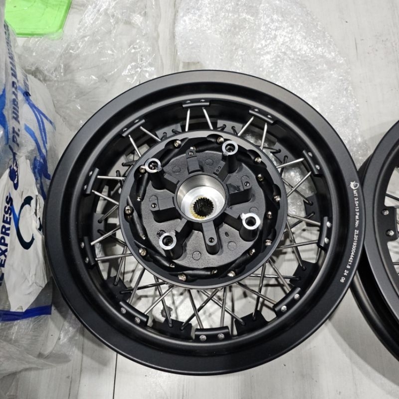 Jual Velg Aloy adv 160 Model X adv 750 Tubeless ring 14 x 250 dan 13 x ...