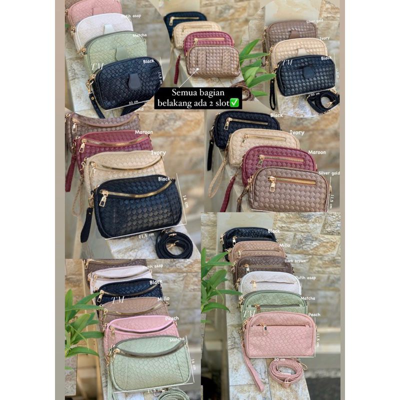 Jual TAMI - DOMPET SELENDANG- DOMSEL LENGKAP TALI PANJANG (BAHAN ...