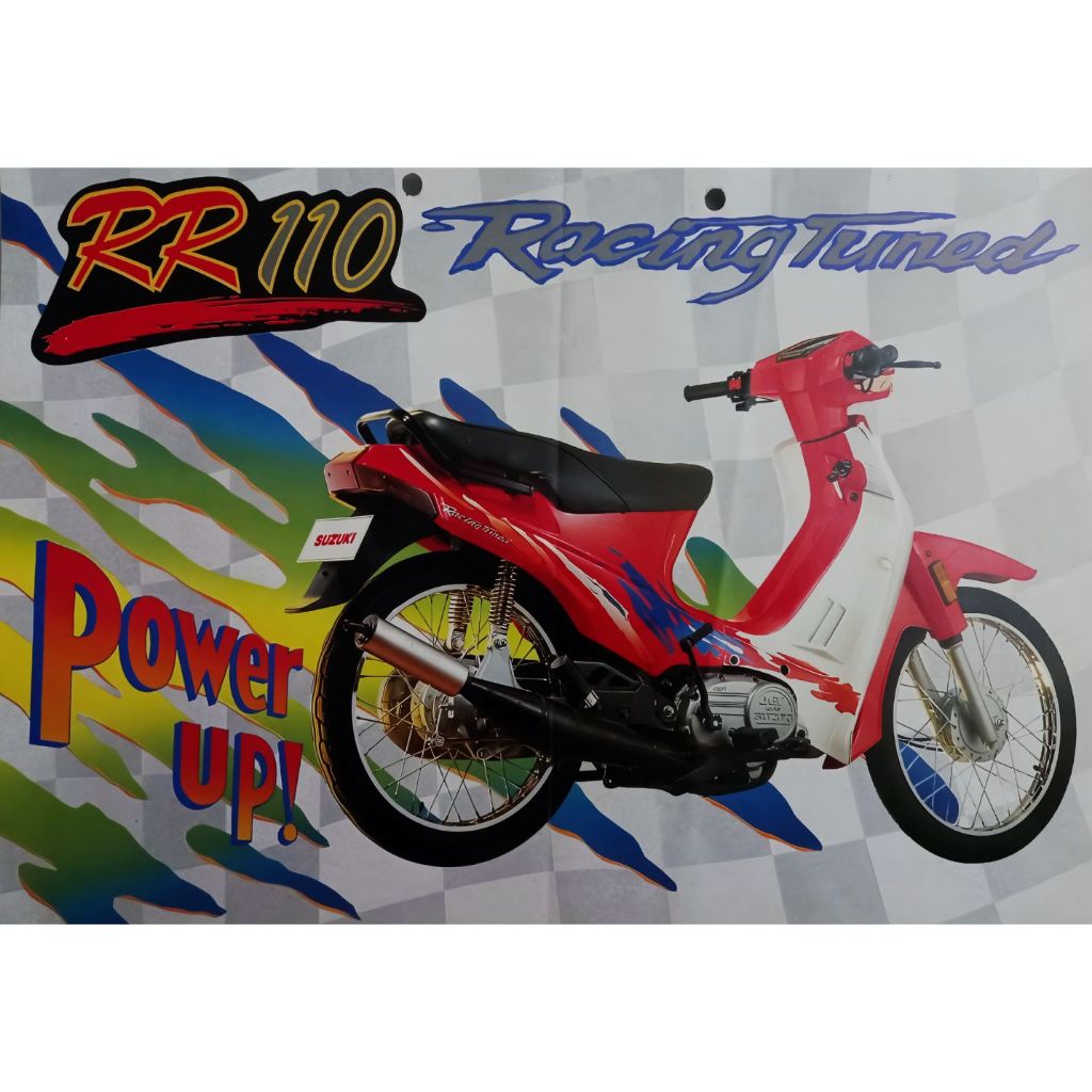 Jual Sticker List Striping Suzuki RR 110 Racing Tuned ( Crystal 110 ...
