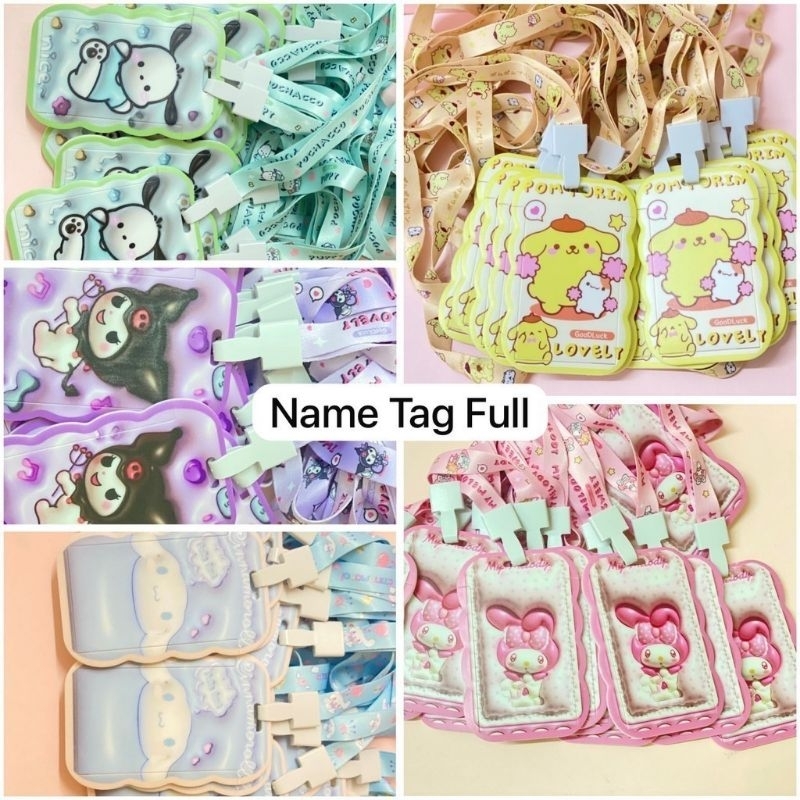 Jual GANTUNGAN ID CARD SANRIO / KARTU NAME TAG / ID CARD HOLDER PREMIUM ...