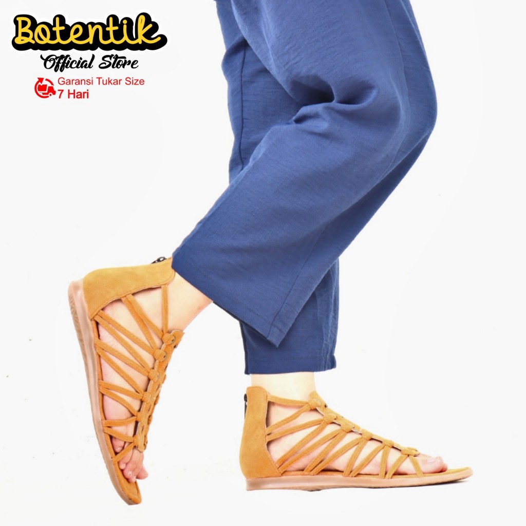 Jual BOTENTIK - Kayla Sepatu Sandal Gladiator Tali Wanita Fashion ...