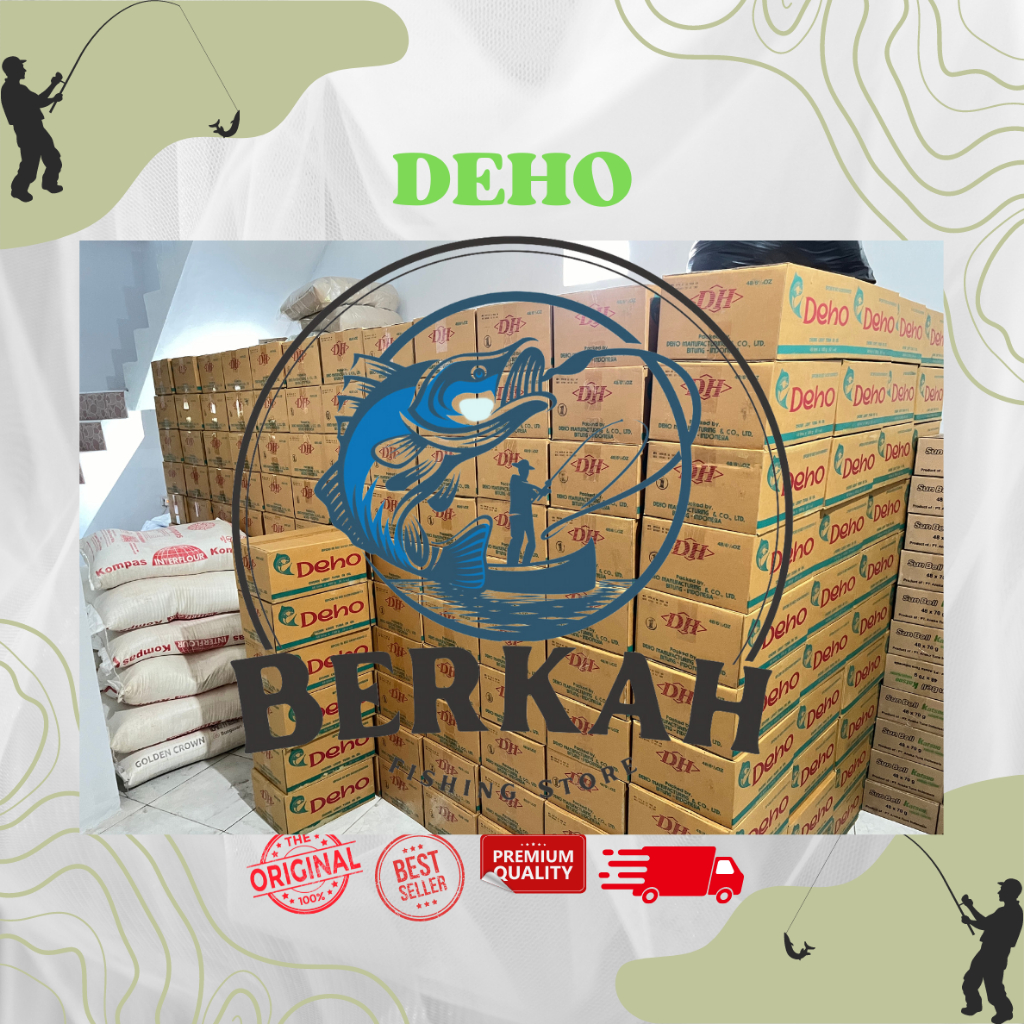 Jual DEHO TUNA CHUNK IN OIL / TUNA DALAM MINYAK 180g 1 DUS (48pcs ...