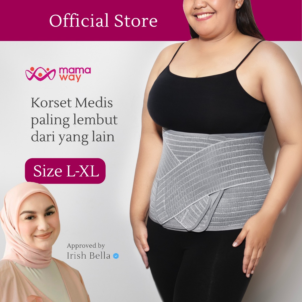 Jual Mamaway [L-XL] /Korset Pelangsing Pasca Melahirkan / FAST SLIM Antibakteri & Aman untuk ...