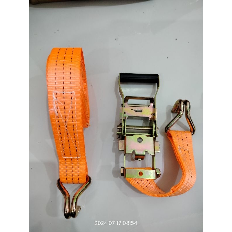 Jual TREK BELT RATCHET TIE DOWN TALI PENGIKAT BARANG UKURAN MEDIUM 10 M ...
