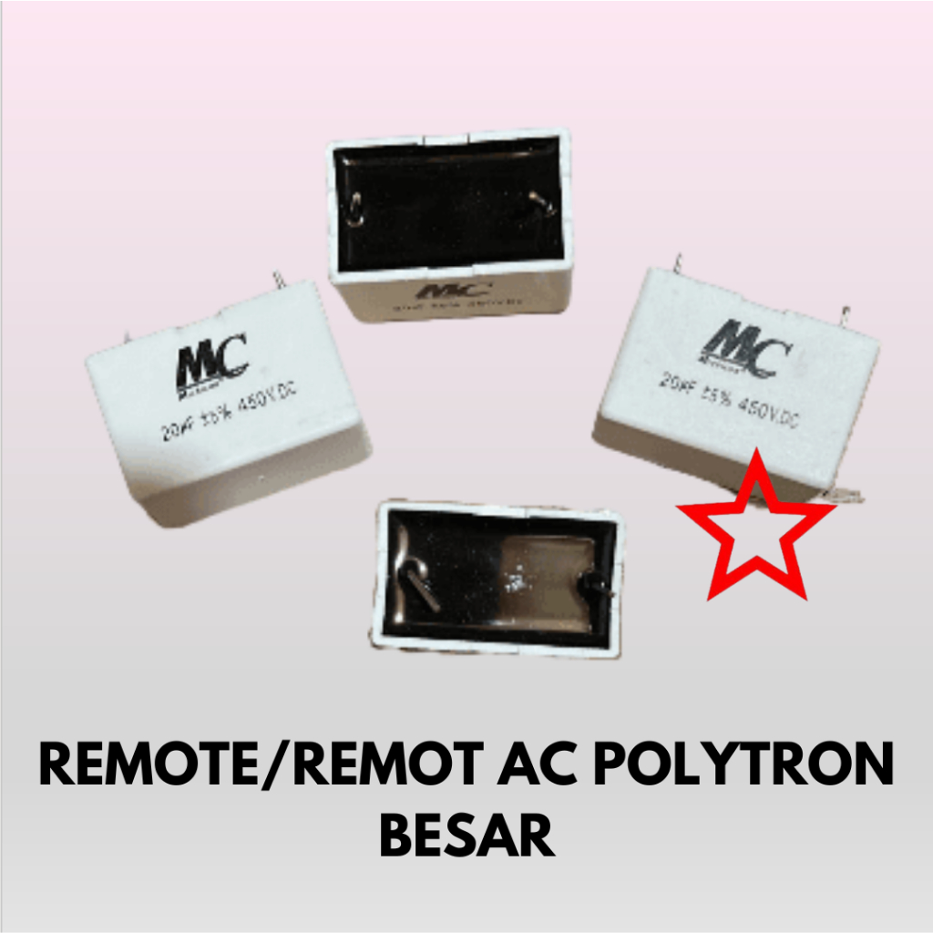 Jual CAPASITOR/KAPASITOR DC UNTUK AC INVERTER 20UF MC | Shopee Indonesia