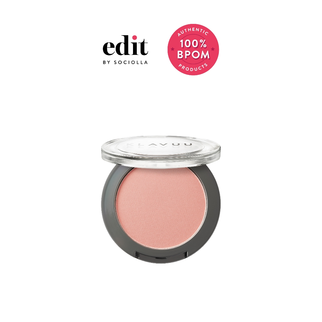 Jual Klavuu Natural Powder Blusher, Shade - Angora Pink | Shopee Indonesia