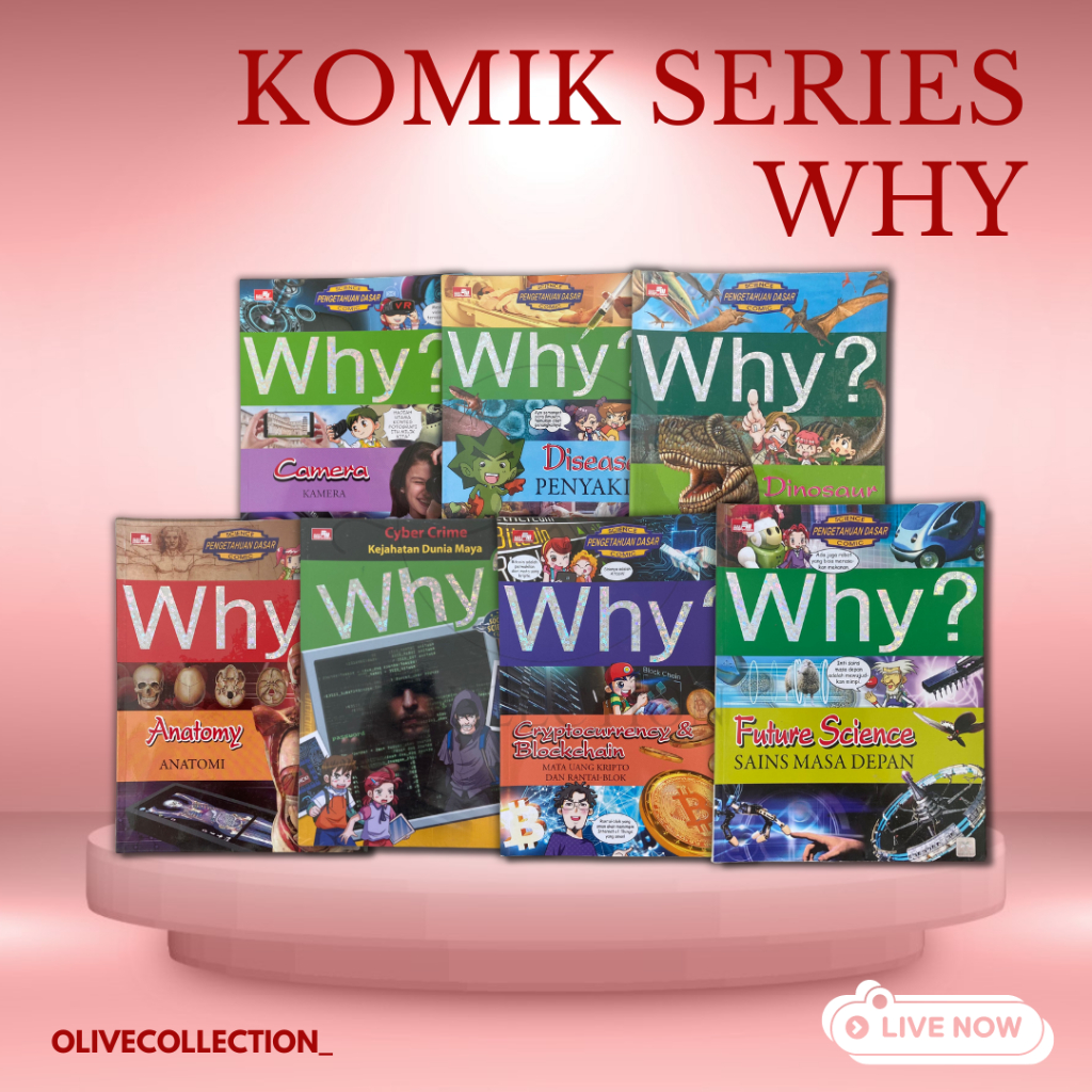 Jual BUKU WHY SERIES ORIGINAL / KOMIK WHY SERIES ORIGINAL | Shopee Indonesia