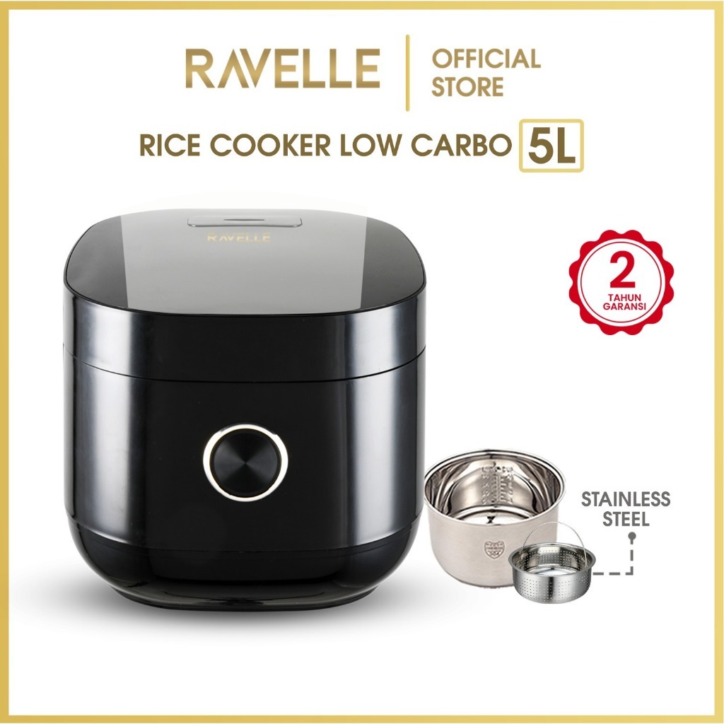 Jual RICE COOKER RAVELLE LOW SUGAR/RAVELLE LOW CARBO NASI JADI LEBIH ...