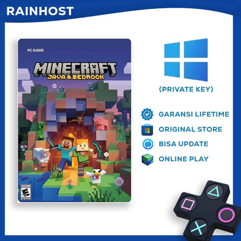 Jual MINECRAFT JAVA & BEDROCK EDITION ORIGINAL - PC GAME / LAPTOP GAME ...