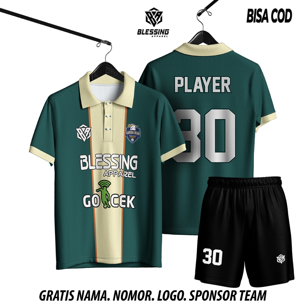 Jual Jersey Bola Retro Custom Printing / Jersey Futsal&Bola Custom Nama ...