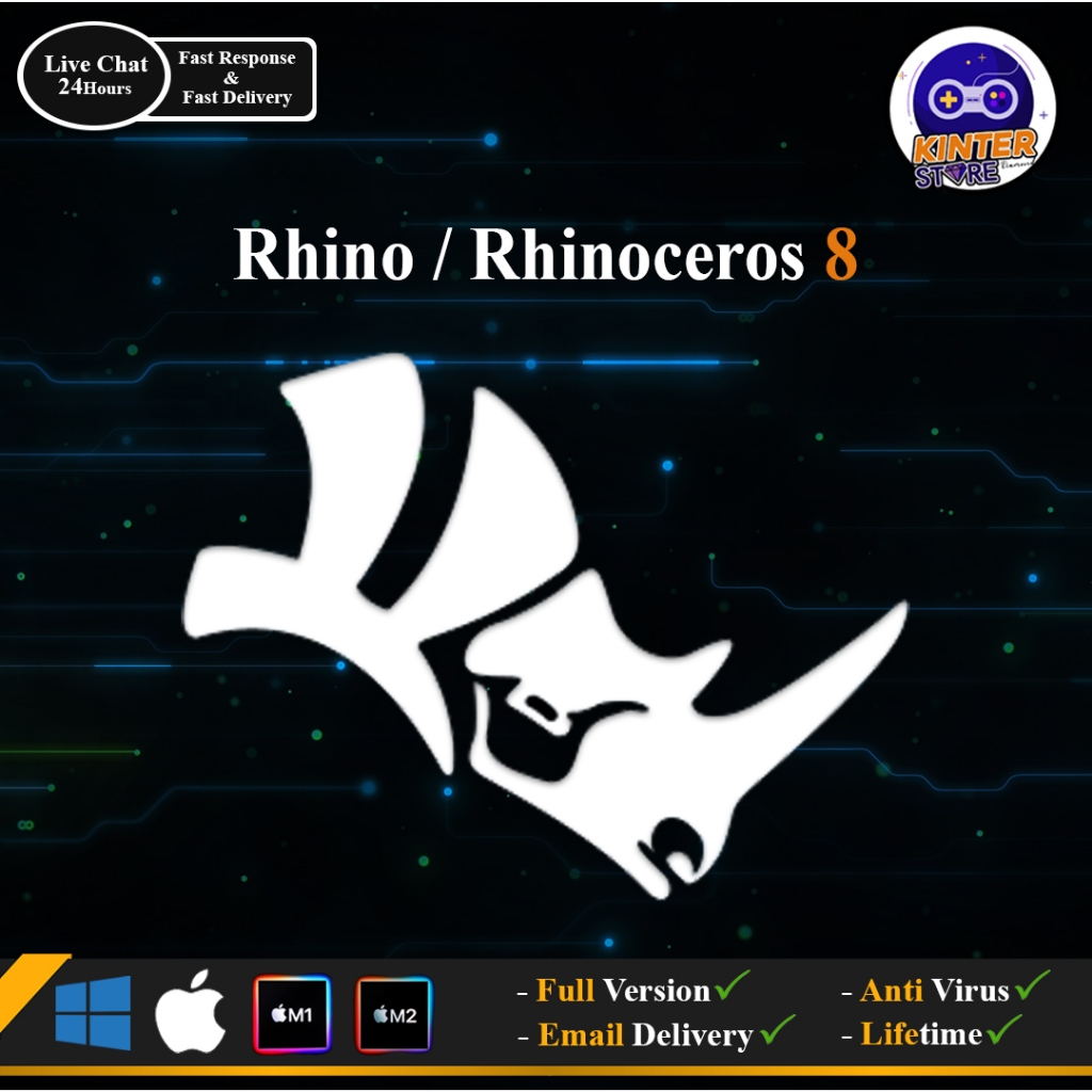 Jual Rhino / Rhinoceros 7 / 8 - Win / Mac - M1 - M2 - M3 | Shopee Indonesia