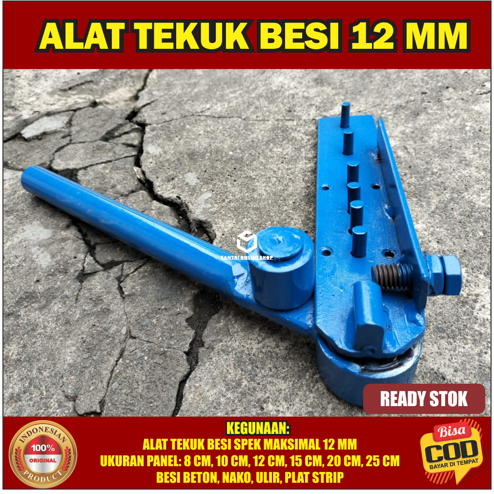Jual ALAT TEKUK BESI BETON SPEK 12 MM PENEKUK BESI BEGEL CAKAR AYAM ...