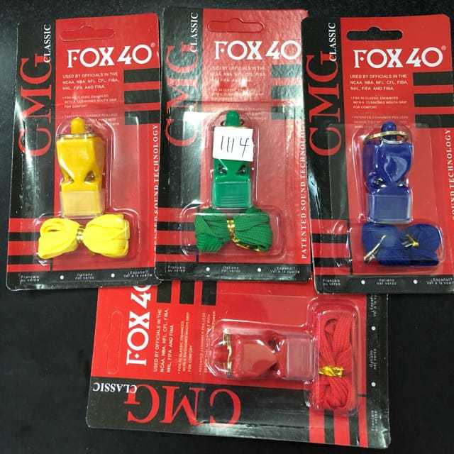Jual PLUIT WASIT FOX 40 OLAHRAGA ORIGINAL / PELUIT PRAMUKA MURAH ...