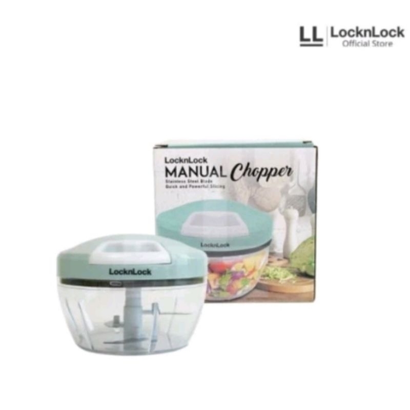 Jual LocknLock Manual Chopper Medium Size 500ML CKS325MIK | Shopee Indonesia