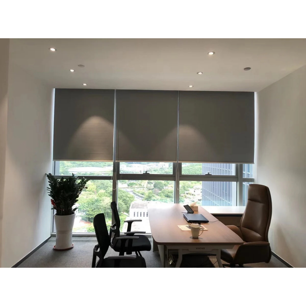 Jual Roller Blind Blackout 100% TP Blok Cahaya Bukan Merk Sharp Point ...