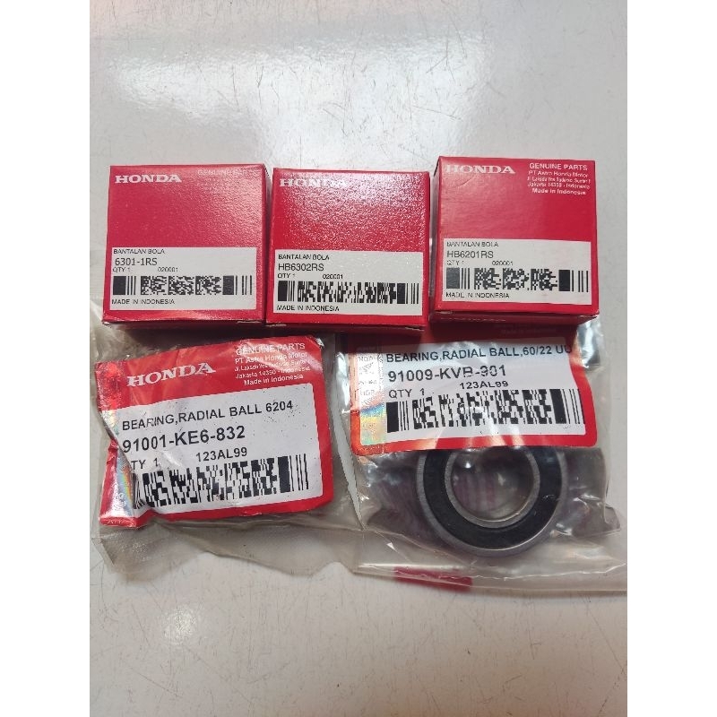 Jual laher bearing gearbox rasio set beat karbu beat pop beat fi esp ...
