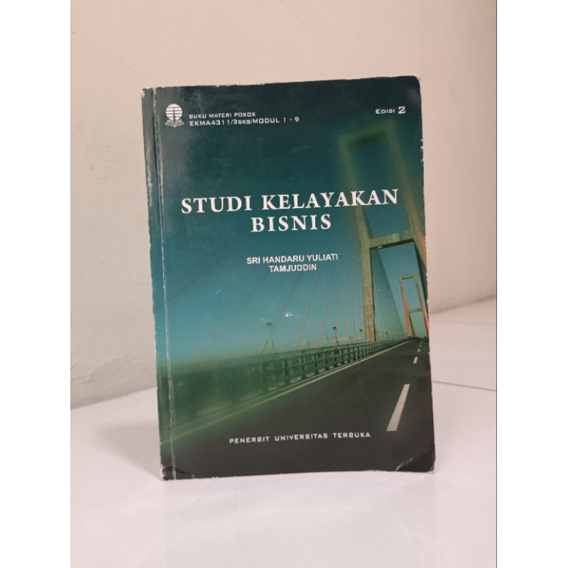 Jual MODUL UT / BUKU UT STUDI KELAYAKAN BISNIS Edisi 2 [PRELOVED ...