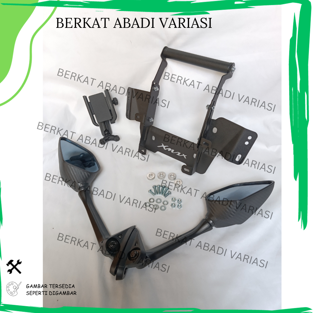 Jual PAKET BREKET SERVO SERPO SPION R25 PANJANG DAN HOLDER HP ALUMUNIUM ...