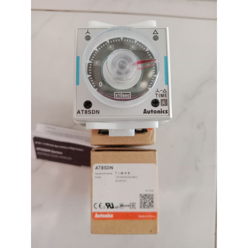 Jual Autonics AT8SDN Timer Analog Fungsi Khusus Star Delta | Shopee ...