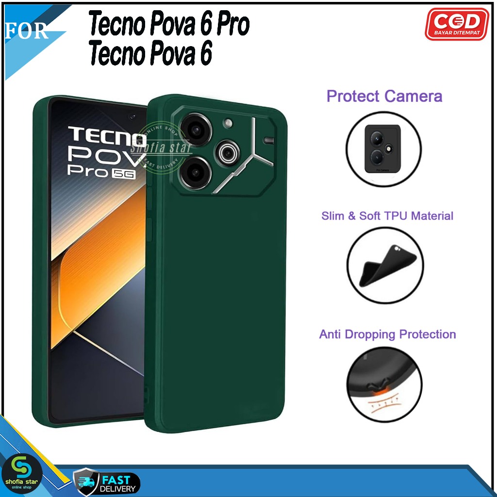 Jual Case Tecno Pova 6 6 Pro 5 5 Pro Neo 3 Pova 4 Pro Pova 4 Softcase ...
