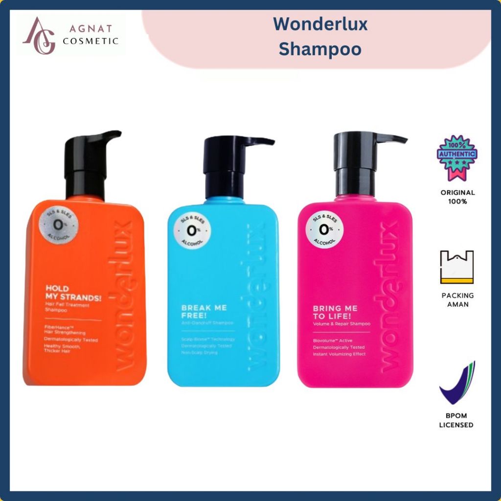 Jual Wonderlux Hold My Strands! Shampoo Hair Fall Treatment For ...