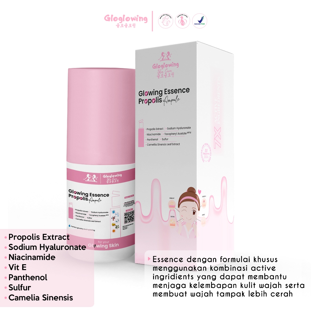 Jual GLOGLOWING Glowing Essence 60ml | Shopee Indonesia