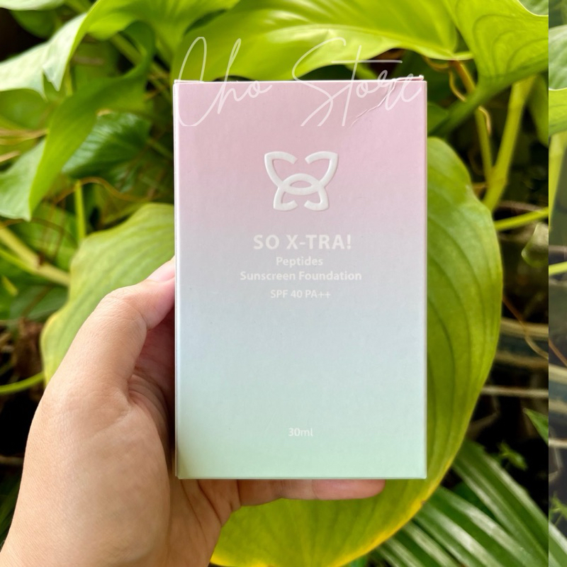 Jual MOP - So X-TRA! (EXP 07/25) Peptides Sunscreen Foundation SPF 40 ...