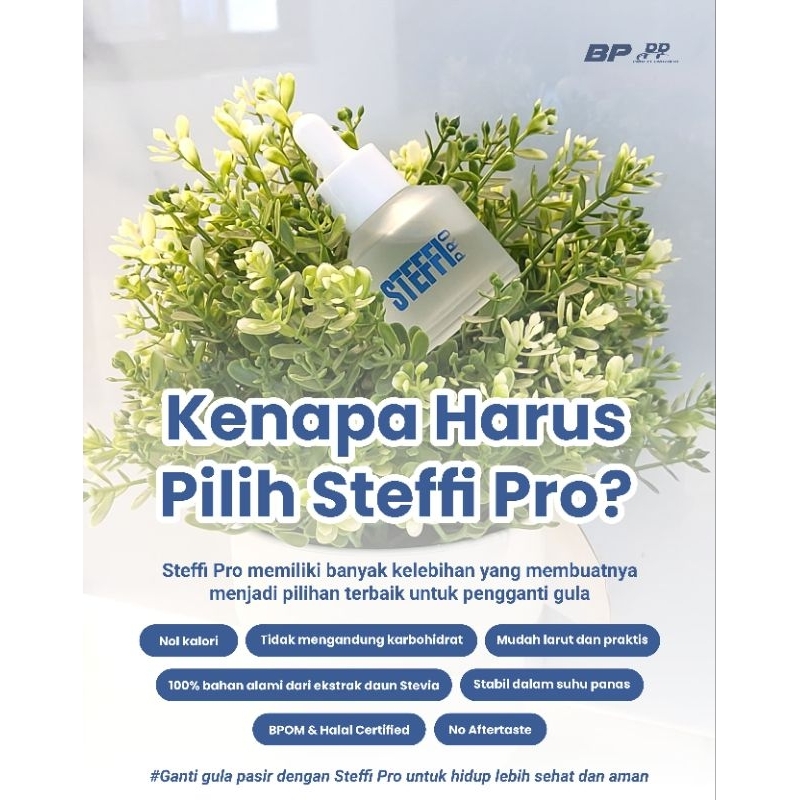 Jual Steffi Pro, Pengganti Gula, Pemanis Alami | Shopee Indonesia