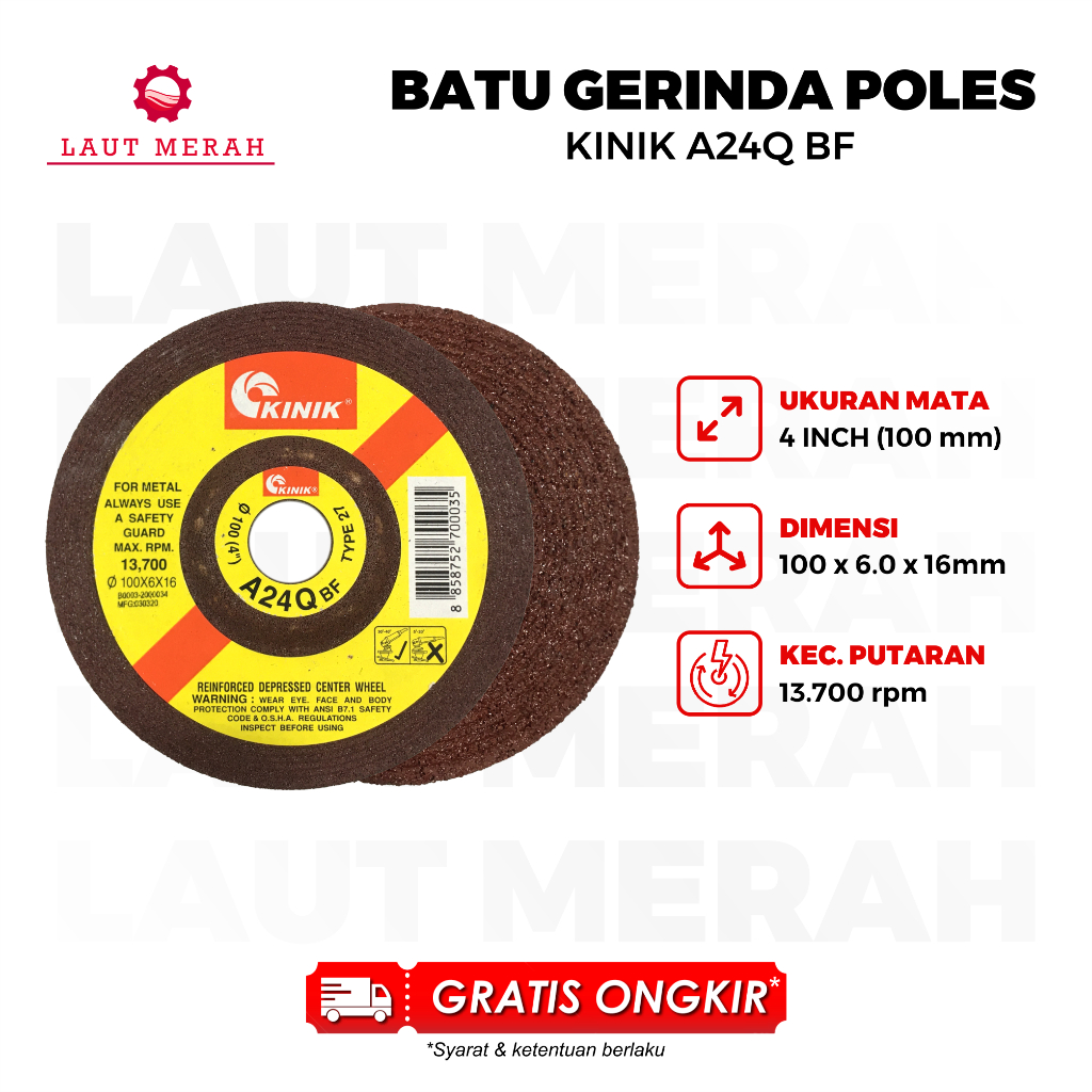 Jual Kinik Mata Batu Gerinda Poles Grinda Gurinda 4 Inch | Shopee Indonesia