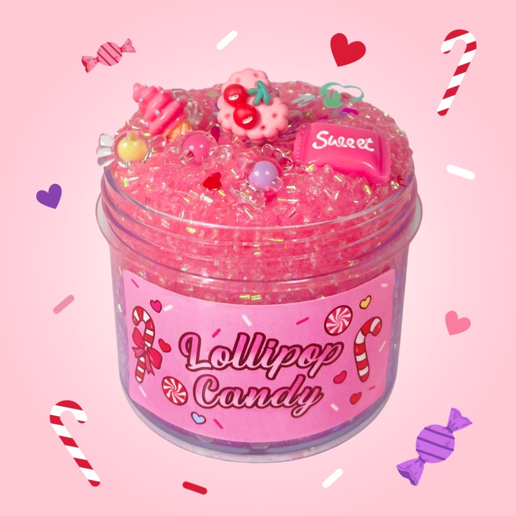 Jual LOLLIPOP CANDY SLIME || 7 COLOUR SLIME || BINGSU SLIME | Shopee ...