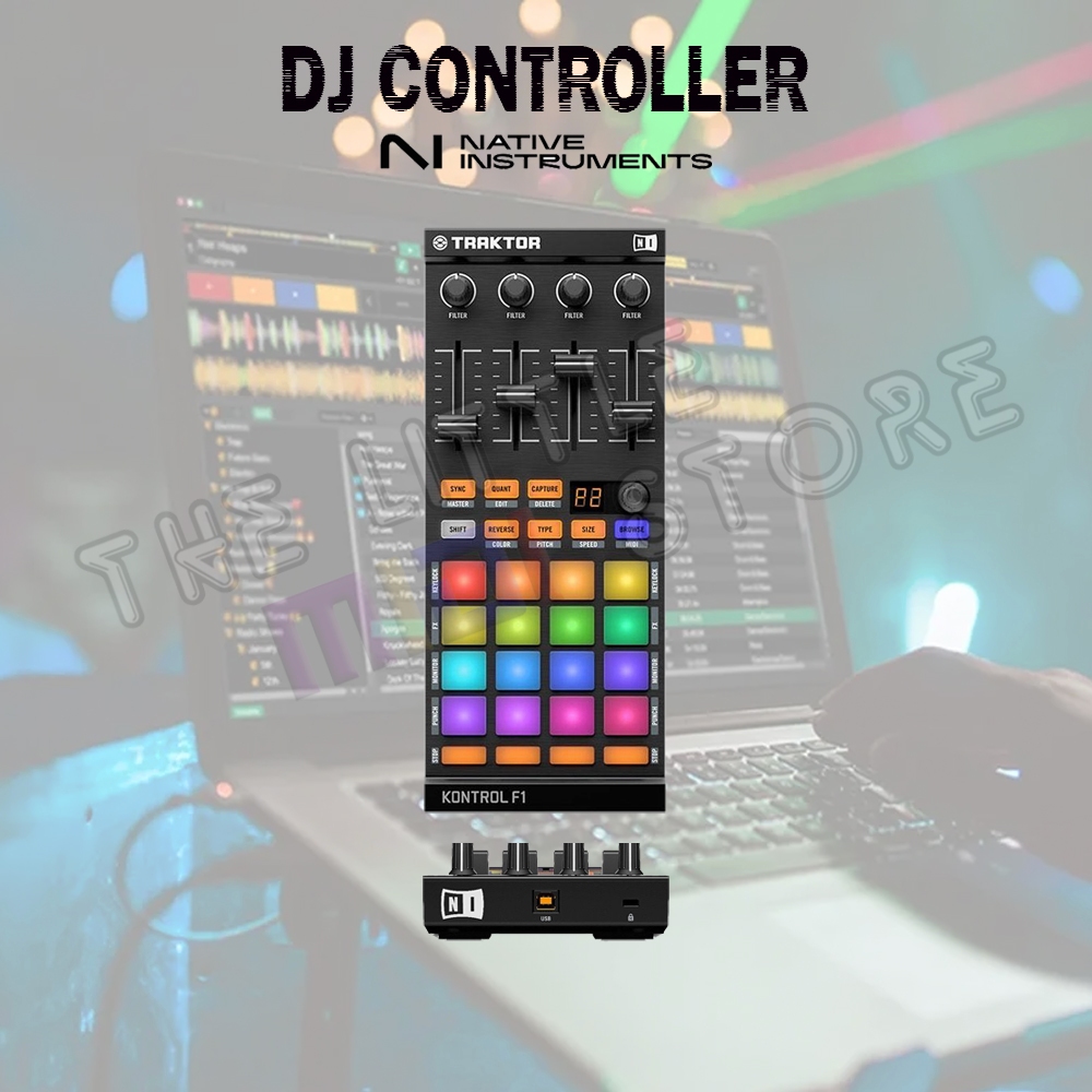 Jual Native Instruments Traktor Kontrol F1 DJ Controller Alat DJ NI ...