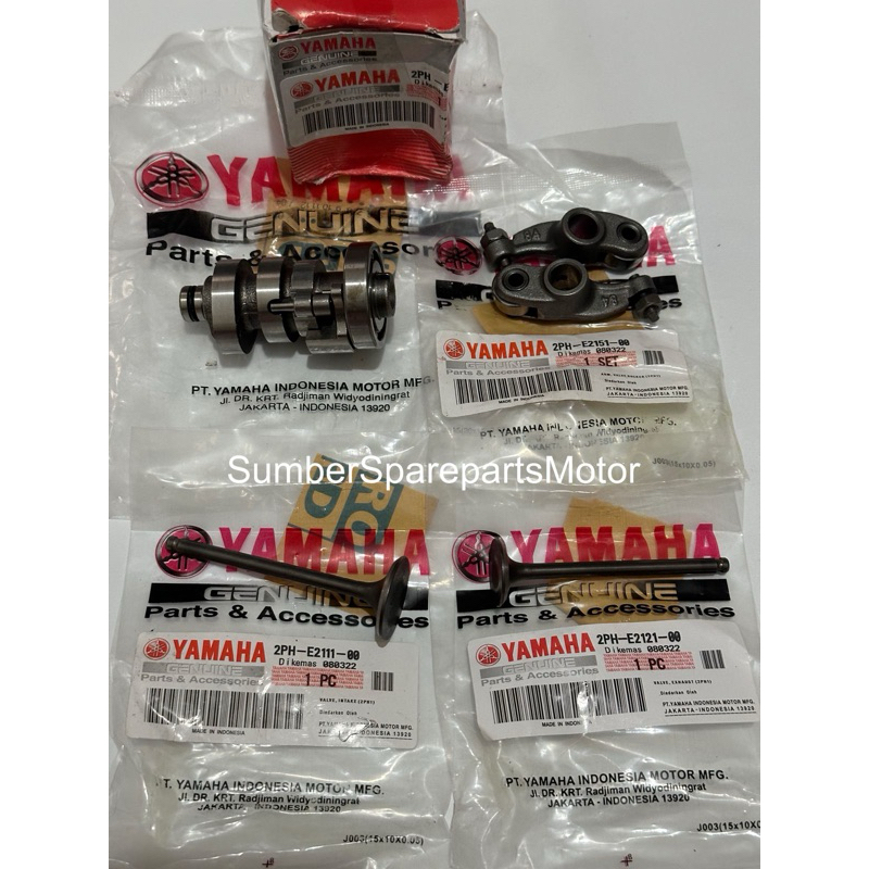 Jual Paket Noken As + Platuk Klep + Klep Set Payung Yamaha Mio M3 Soul GT 125 Fino 125 Xride 125 ...