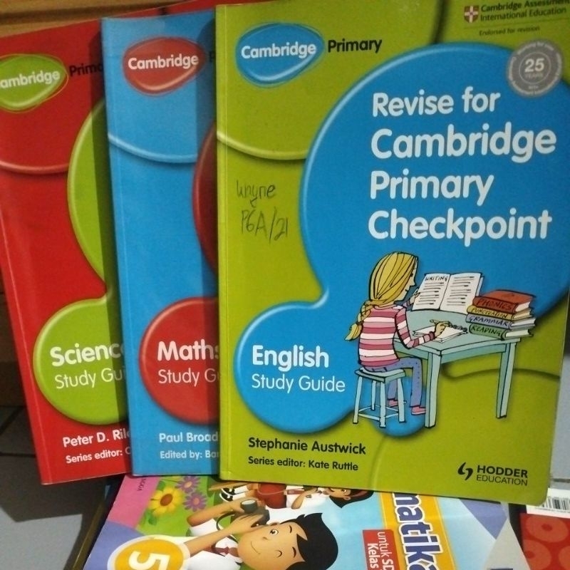 Jual Buku BEKAS: Revise for Cambridge Primary Checkpoint English, Math ...