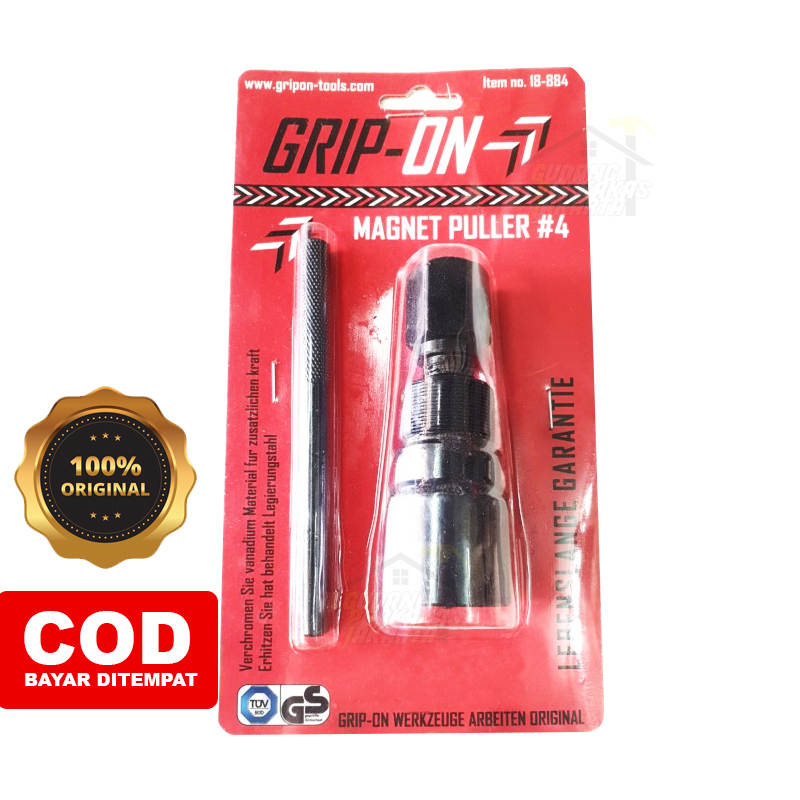 Jual Grip-On Treker Magnet no.4 GRIP ON #4 / Kunci Magnet / Magnet Puller 100%ORIGINAL PRODUK ...