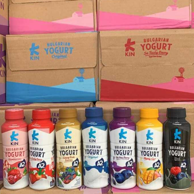 Jual KIN BULGARIAN YOGURT DRINK 1 DUS ISI 24 PCS 200ML | Shopee Indonesia