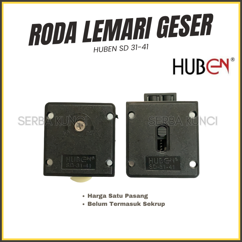 Jual Huben Roda SD 3141 Pintu Lemari Geser Sliding Slaiding Sleding ...