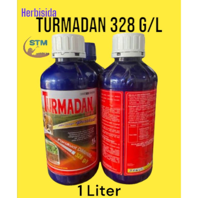 Jual Turmadan 328 G/l Paraquat Racun Bakar Rumput 1 Liter | Shopee ...